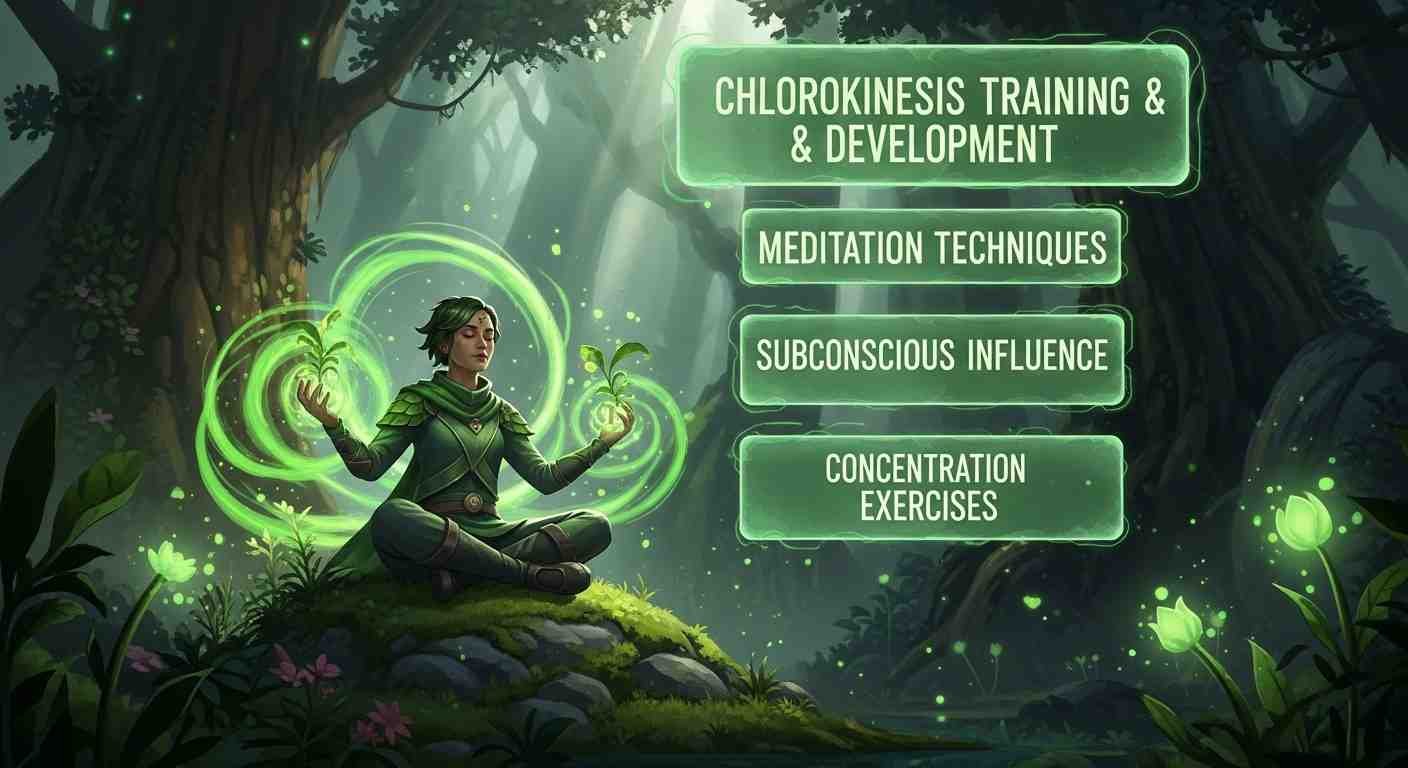 Chlorokinesis (Plant Manipulation) – Powers, Abilities & Full Guide