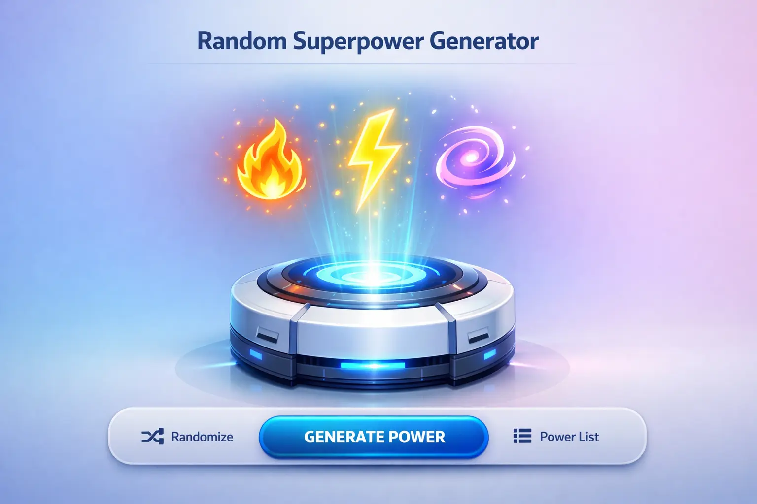 Random Superpower Generator - Mutant, Villain & Anime Powers